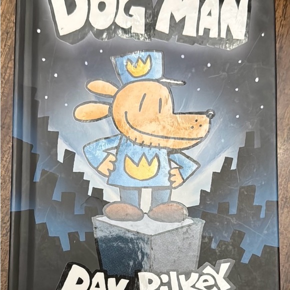 Other | Blue And Black Cartoon Dog Man Graphic Novel | Poshmark